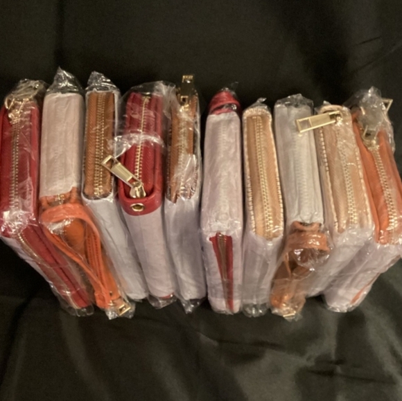 Bags | 1 Wristlets Wallets Bundle Packs | Poshmark